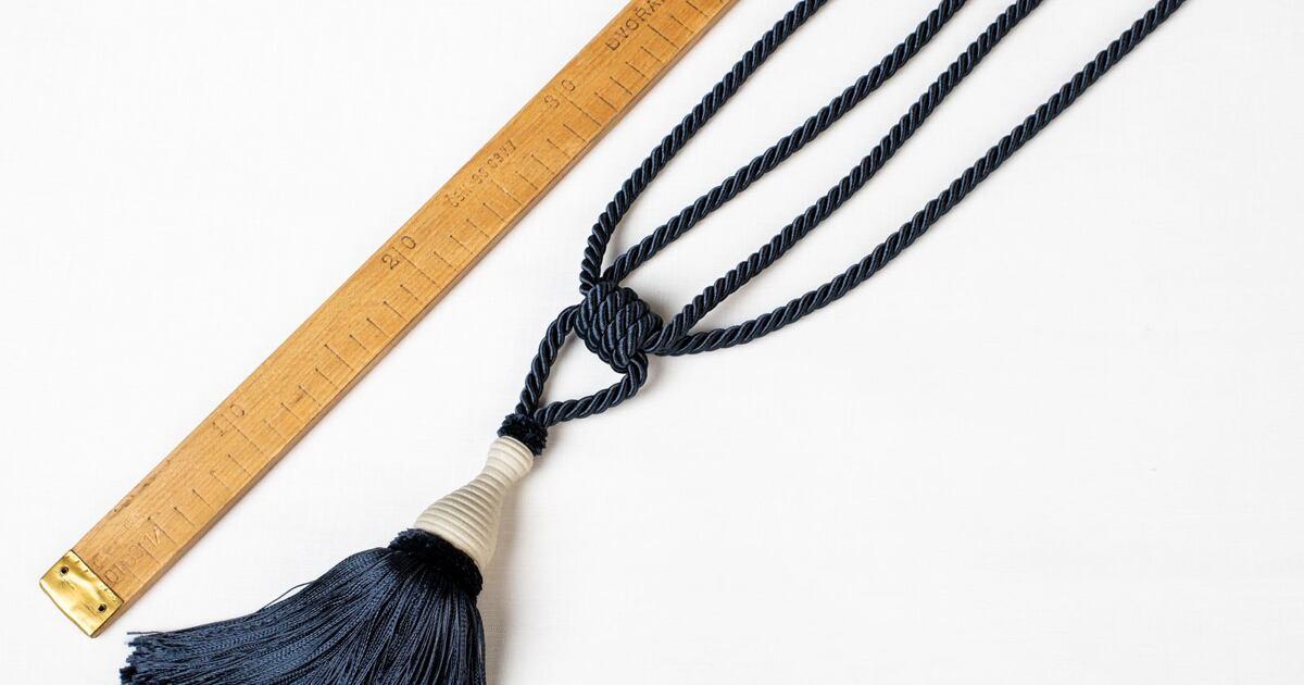 Úvaz tmavě modrý - Bytový textil