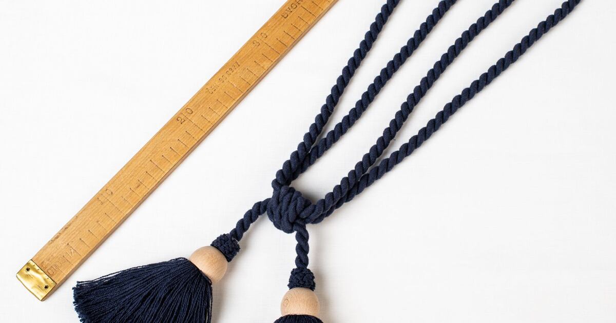 Úvaz tmavě modrý - Bytový textil